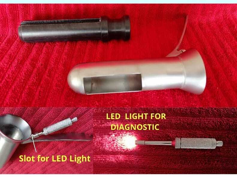 Metallic Proctoscope With 2 Inch Half Cut Without Light Source – The Passbox®